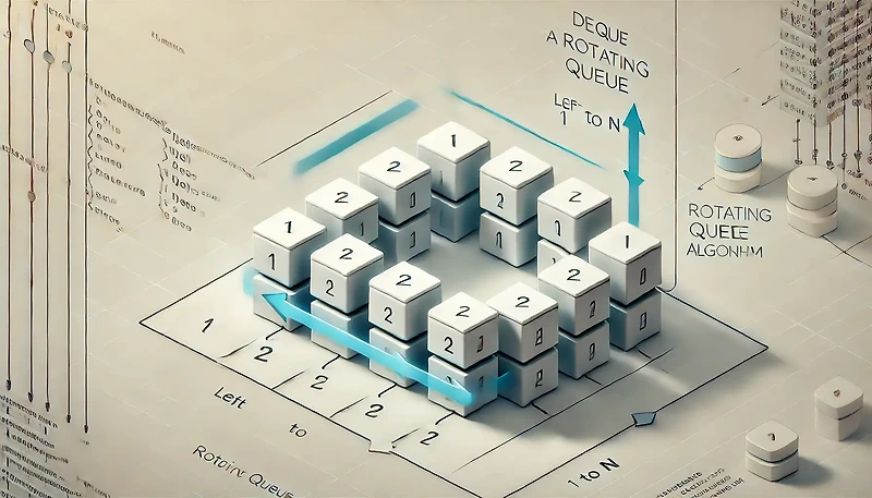 [C/C++] BOJ #1021 - Rotating Queues