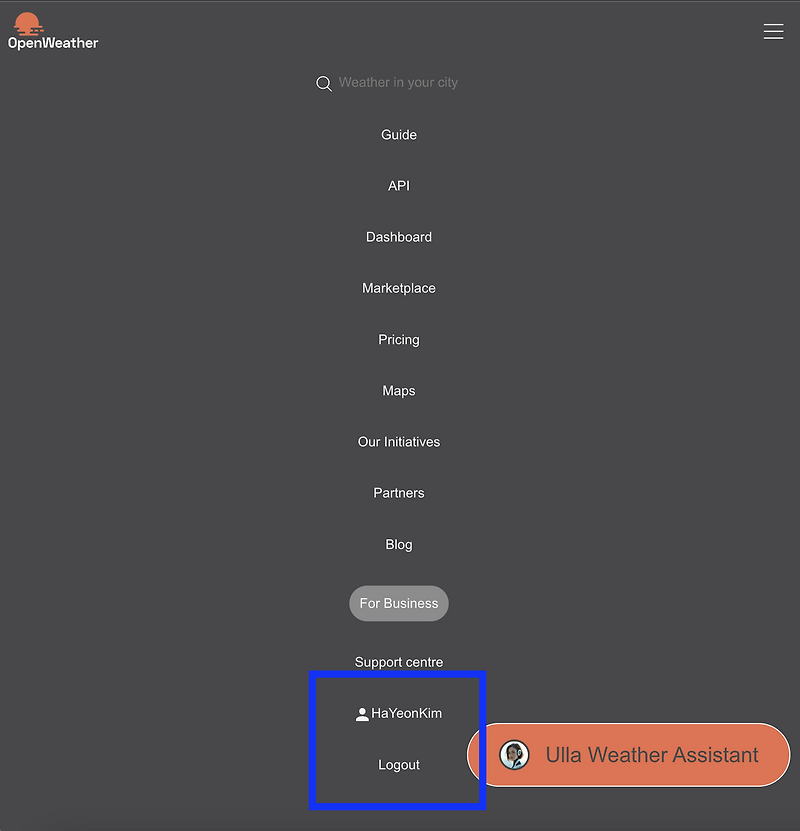 React / openweatherapi 사용하기