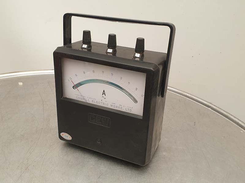 교류 전류 A메터 Type-CP103 AC Ampere meter CEW 0-1.0A, 0-0.2A AC A-메터 CHUNILL ...