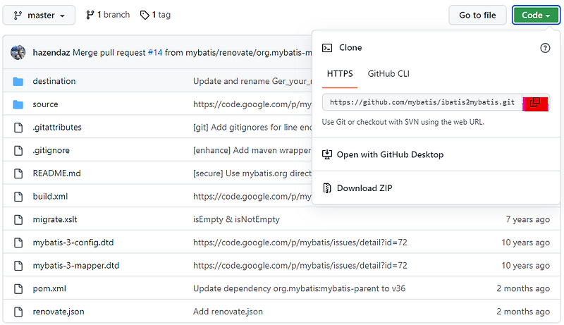 Ibatis에서 mybatis로 일괄 변환 (100% 아님)