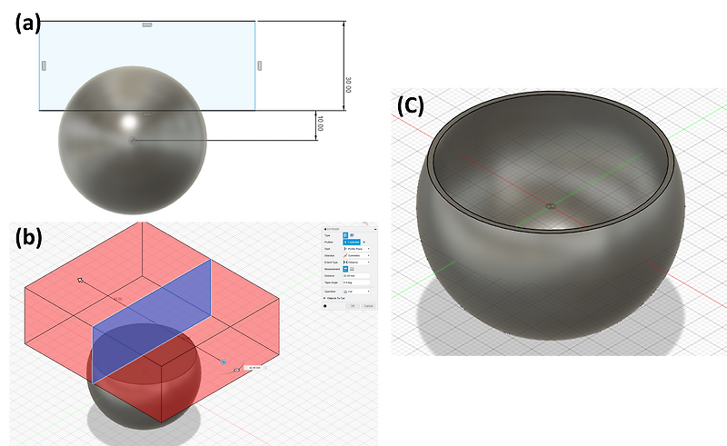 [Fusion 360] Ball joint 만들기