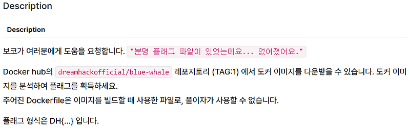 [CTF] dreamhack - blue-whale