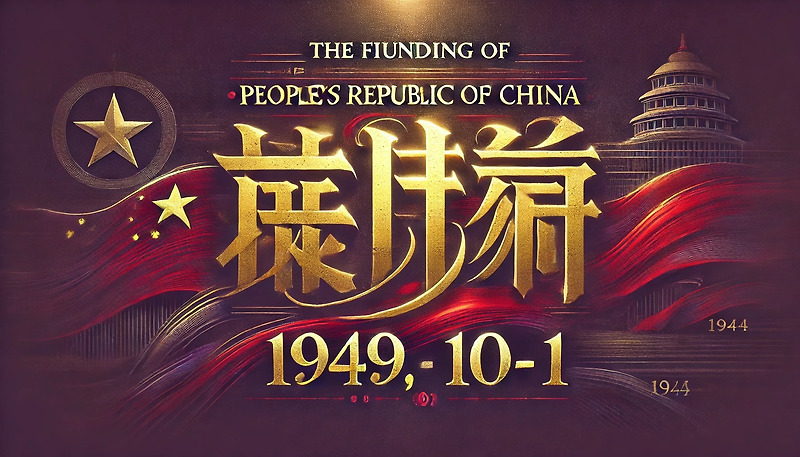 중화인민공화국의 건국, The Founding of the People's Republic of China (1949, 10-1)