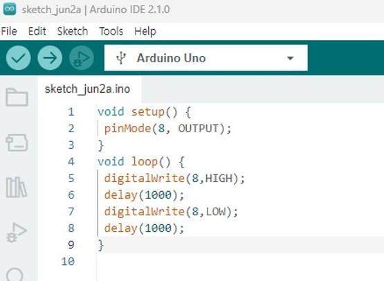 3. 아두이노 소프트웨어 기초 digitalWrite :: ByteCraftCreations
