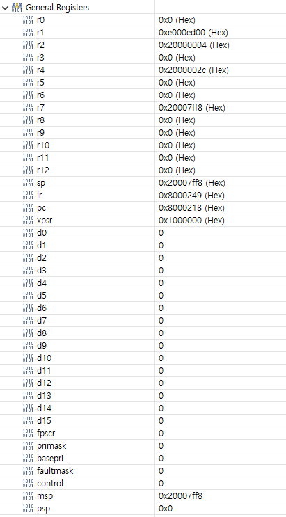 RTOS - 기본적으로 알아야 할 ASM 코드