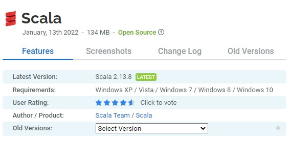 Scala 무료 다운로드