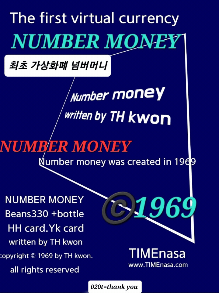 세계 최초의 가상화폐, 넘버머니 Number Money=Digital Currency, Virtual Currency, and ...