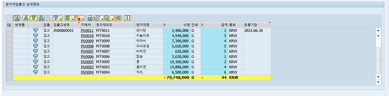 [ABAP] ALV SORT 중복행제거