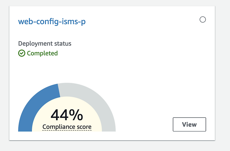 AWS Config (ISMS-P)