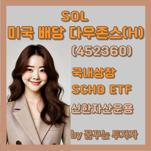 환헤지형 한국판 SCHD: Sol미국배당다우존스(H)