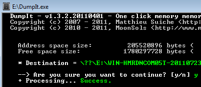 [Digital Forensic] Windows Memory Forensic