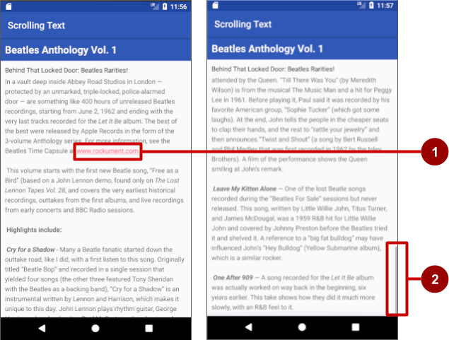 [번역] Android 개발자 기초(자바) Codelab - 1.3: 텍스트 및 스크롤 뷰