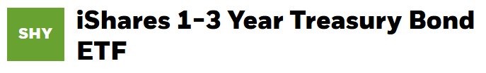 미국 국채 ETF 추천 / 미국 단기 국채 ETF / SHY(iShares 1-3 Year Treasury Bond ETF)이란 ...