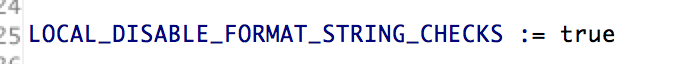 [NDK] error: format not a string literal and no format arguments [-Werror=format-security] 에러