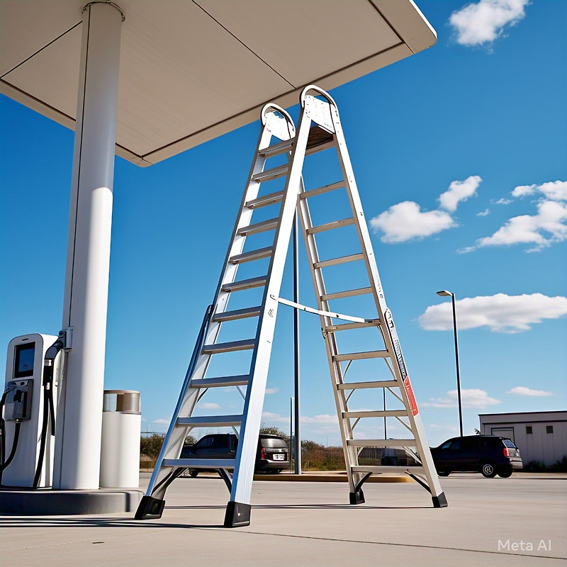 Aluminum Fueling ladder