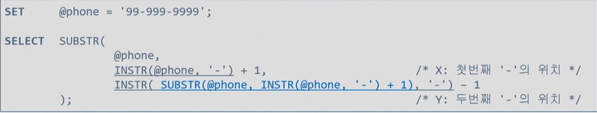 [SQL] INSTR 함수와 SUBSTR 함수를 활용한 문자열 내의 특정 문자 추출
