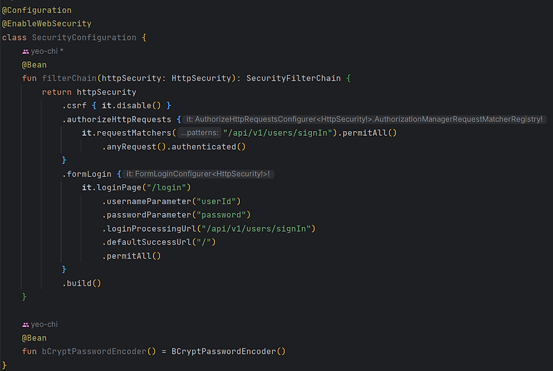 Spring security - 2. UserDetailsService를 사용하여 로그인 구현 :: 잊지마 세미콜론