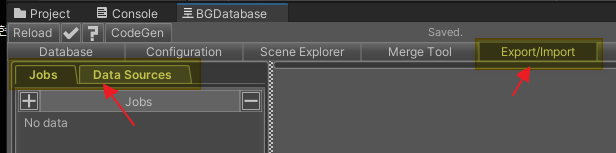 BG Database 사용법 2 : 데이터 생성하기 - 맨텀