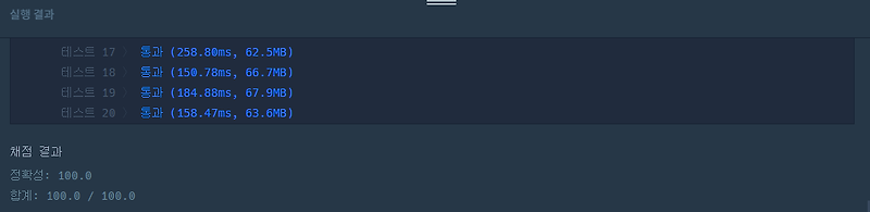 [프로그래머스/Java/⭕️] [PCCE 기출문제] 3번 / 수 나누기 — 디버거도 버거다