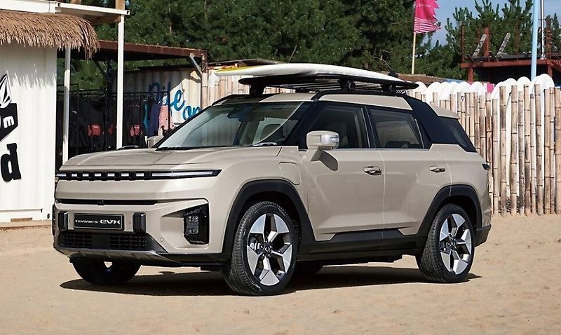 돈은 없고 전기차는 사고 싶다면? 3천만원대 전기차 토레스EVX LFP배터리 탑재.