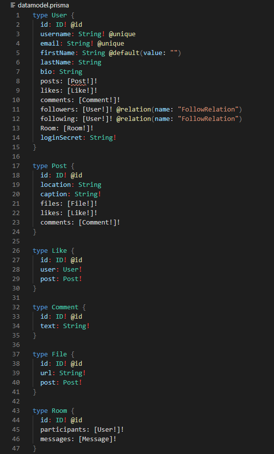 Embedded :: 2.1 Datamodel with Prisma