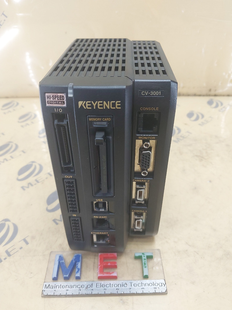 KEYENCE CV-3001 CONTROLLER 산업용 자동화 장비 수리 (주)엠이티
