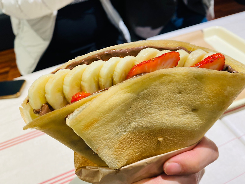 기장 오크레페 방문 리뷰 🍓🍌 상큼달콤한 크레페 맛집!