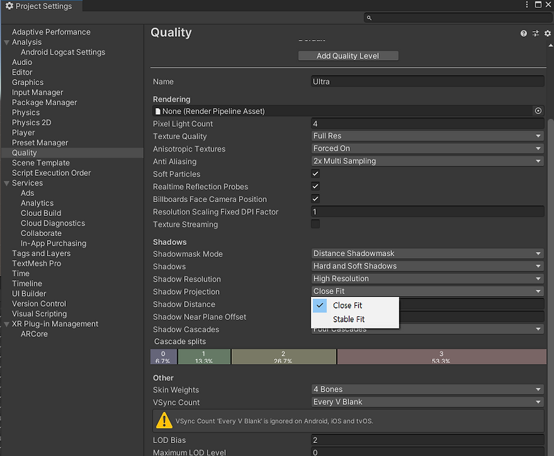 kjun.kr (kjcoder.tistory.com) :: [Unity] Shadow 선명하게 하기