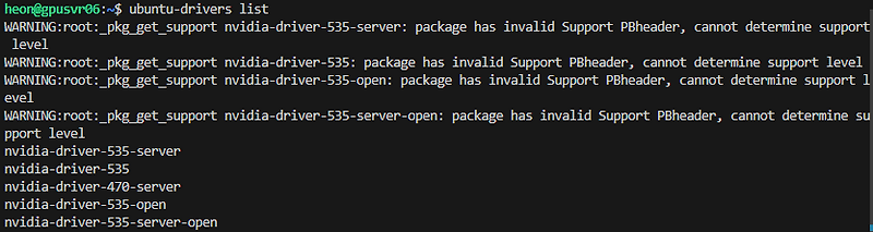 nvidia-driver, cuda toolkit update