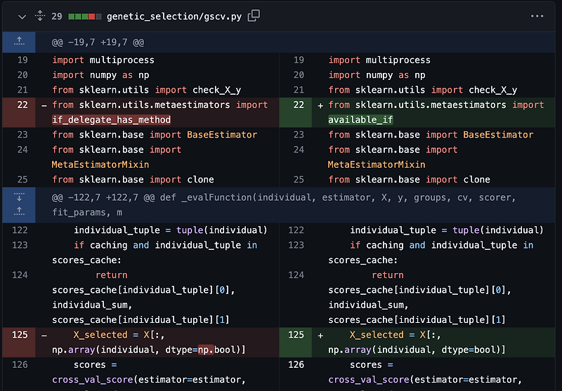 ImportError: cannot import name 'if_delegate_has_method' from 'sklearn.utils.metaestimators'