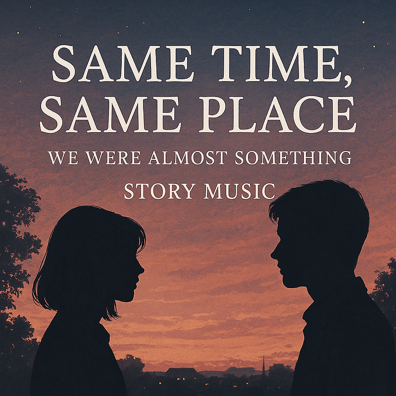 Story Music Novel #3 🎶 - Same Time, Same Place – We Were Almost Something