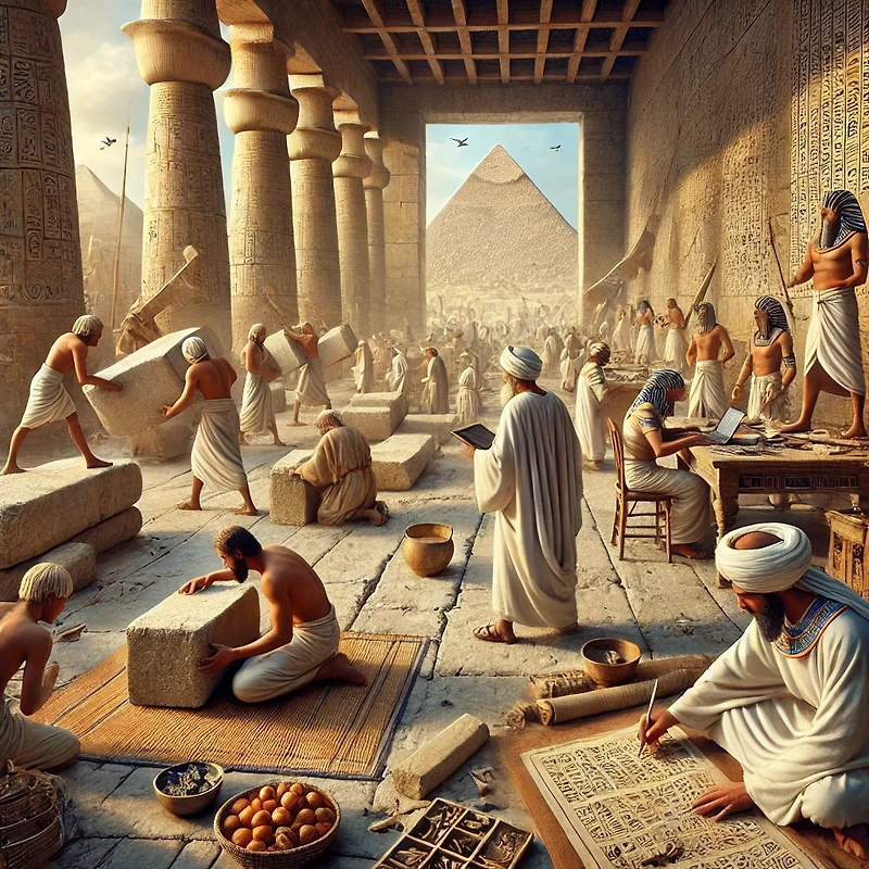 Ancient Egyptian Professions and Daily Life – The World of Pyramid ...