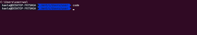 WSL2에서 Visual Studio Code 설치 방법