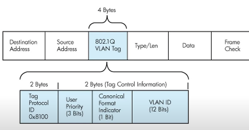 [OSI 7 Layer] Layer2 - VLAN Trunk 동작
