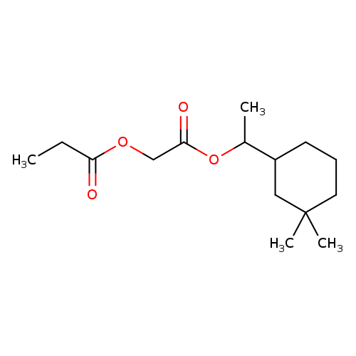 Acetic acid,(1-oxopropoxy)-,1-(3,3-dimethylcyclohexyl)ethyl ...
