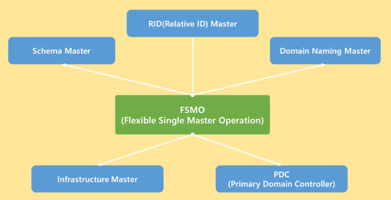 AD의 FSMO (Flexible Single Master Operations) Roles
