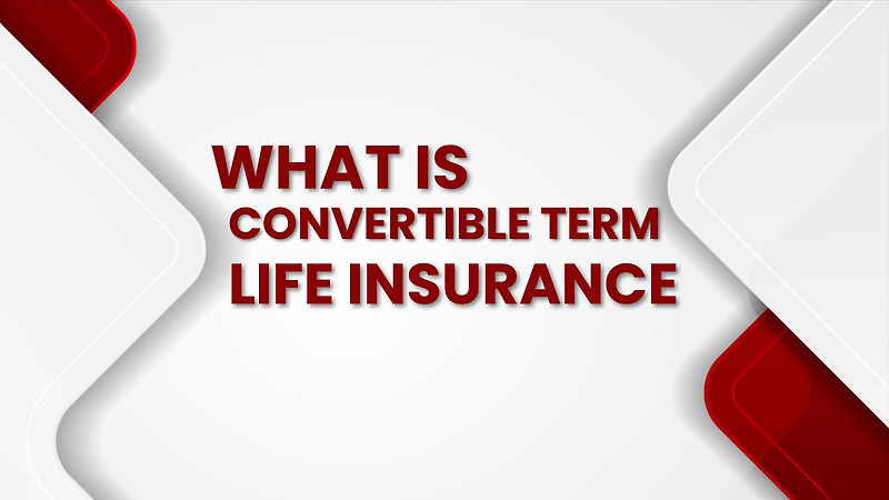 What is Convertible Insurance?