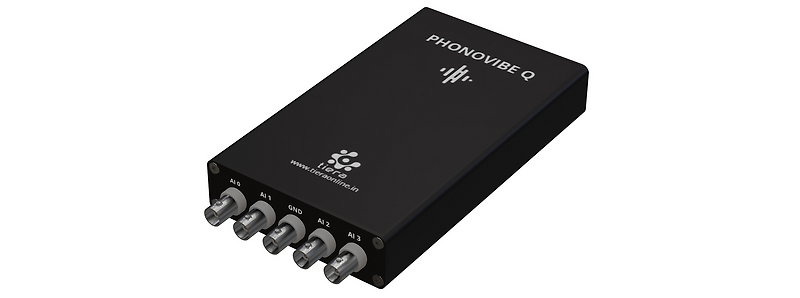 [TIERA] 경제적이고 강력한 소음 및 진동 분석 DAQ - PHONOVIBE 시리즈