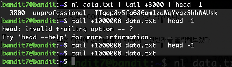 Bandit Level 7 -> Level 8