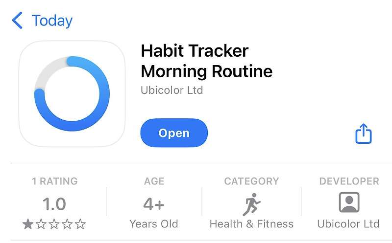 [IOS] Habit Tracker Morning Routine
