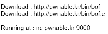 포너블 Day6 pwnable.kr bof :: jiiihye