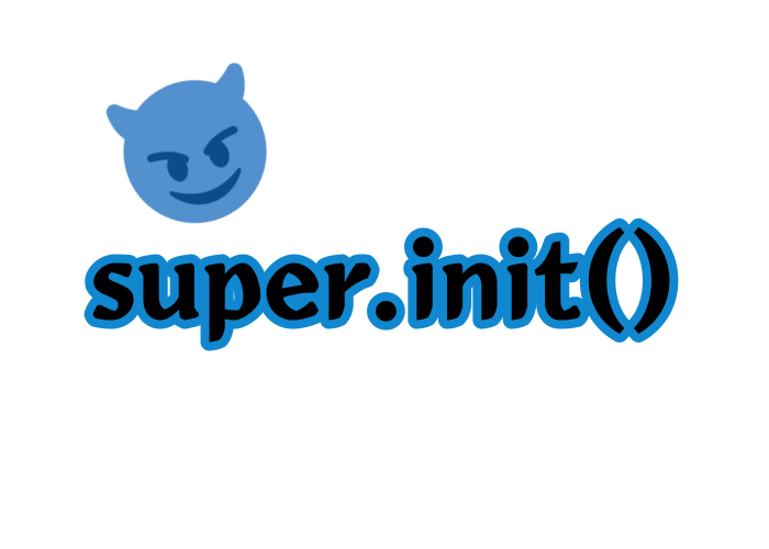 [Swift]super.init()이 반드시 필요했던 경우