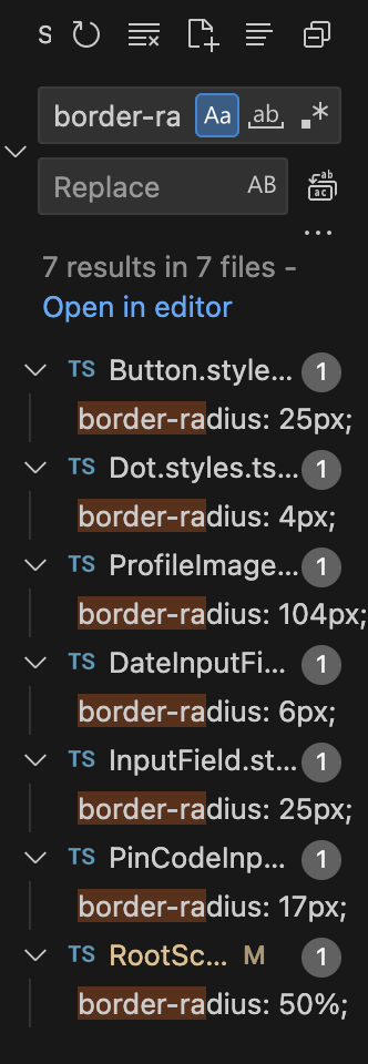 [ React Native ] Error while updating property 'borderTopLeftRadius' of a view managed by ...