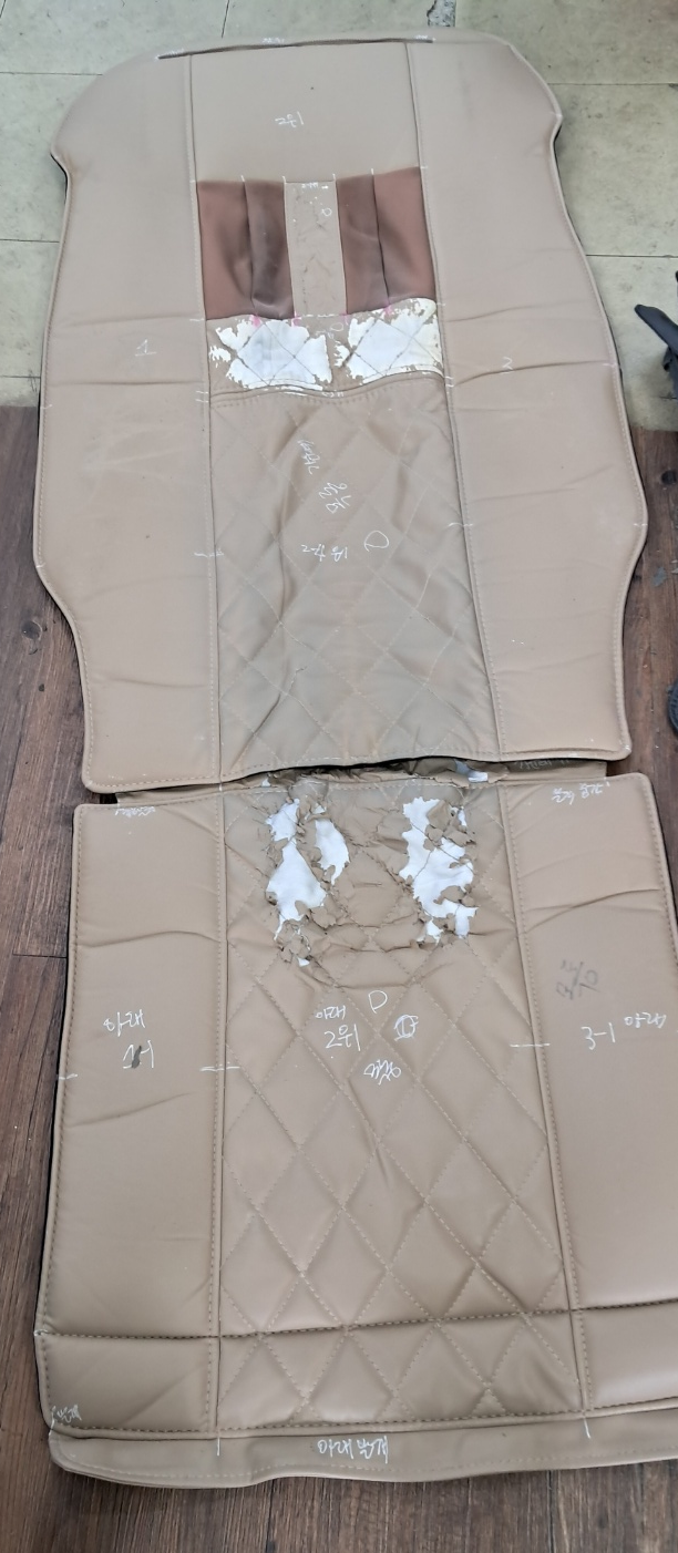 코지마(COZIMA) 시스타 안마의자 시스타 CMC-XL400 안마의자 몸판 커버교체 (수선.리폼)안마의자 전체 가죽교체, 안마의자천갈이