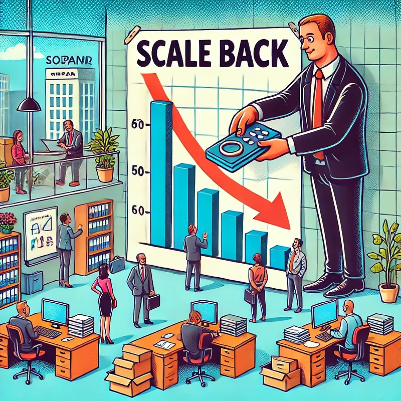 비지니스 영어 표현: scale back :: 1세대 이민자의 미국 생활