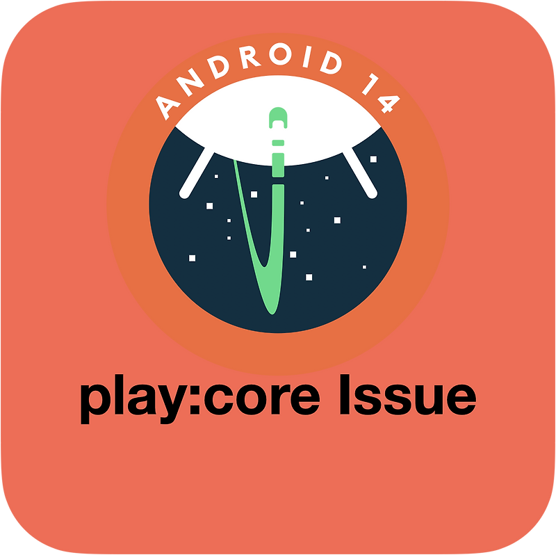 Update your Play Core Maven dependency to an Android 14 compatible version!