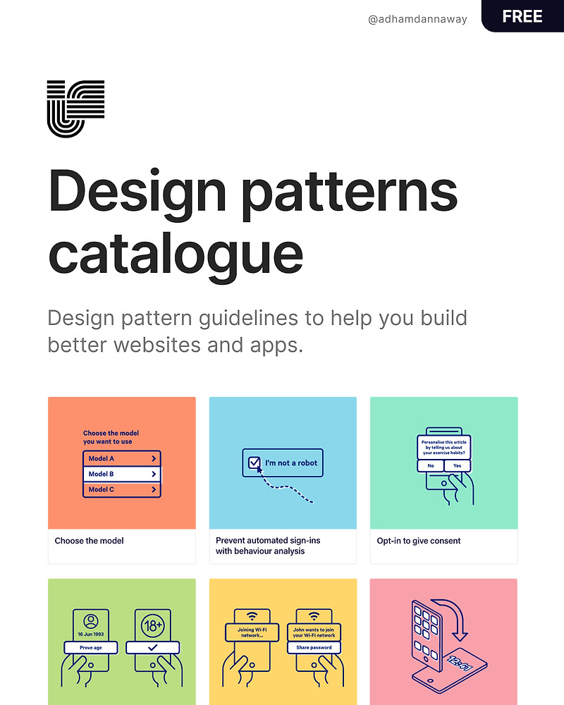 웹기획/디자인 시 유용한 Design Patterns 사이트