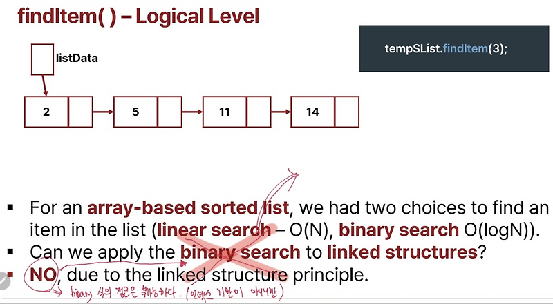 자료구조 6 - Linked Structure List