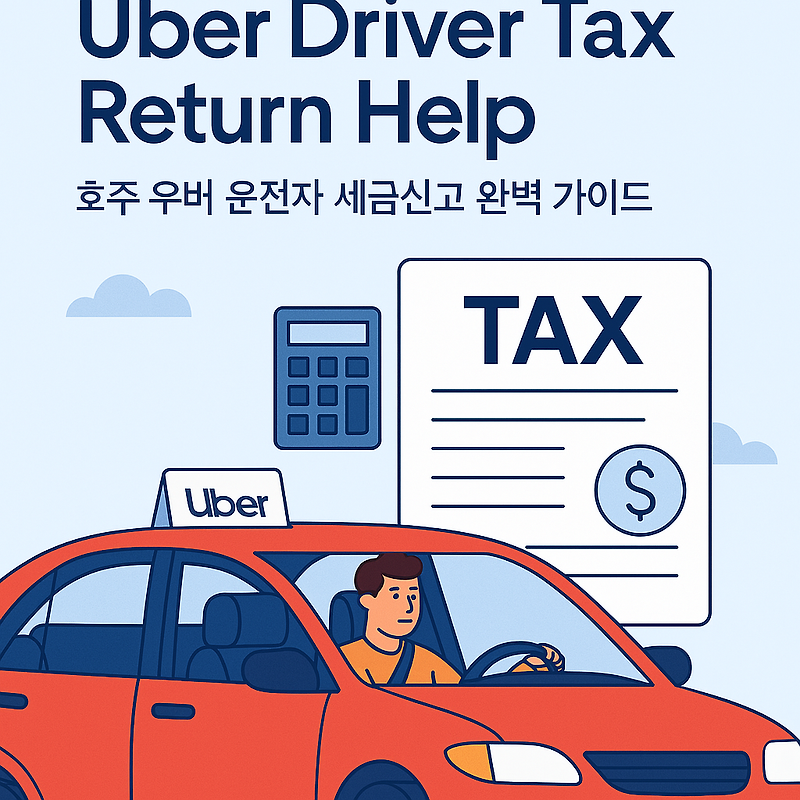 [2024–25] Uber Driver Tax Return Help – 호주 우버 운전자 세금신고 완벽 가이드