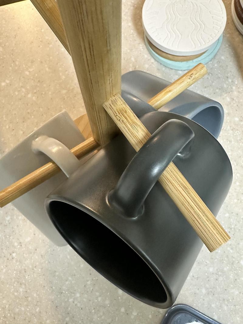 이케아 OSTBIT 오스트비트 머그컵 스탠드 및 여러색상의 이케아 머그컵 사용후기 / 컵걸이